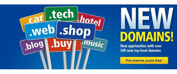 New Top Level Domains - Caintech Services LLC